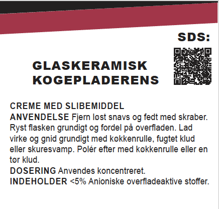 Keramisk kogeplade rens fra Fnugfri.dk - Fnugfri.dk